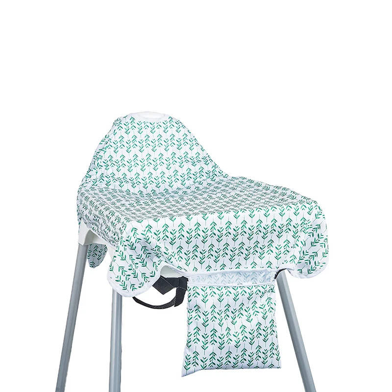 High Chair Bib Covers For Baby Attaches To Highchair Waterproof Baby ...