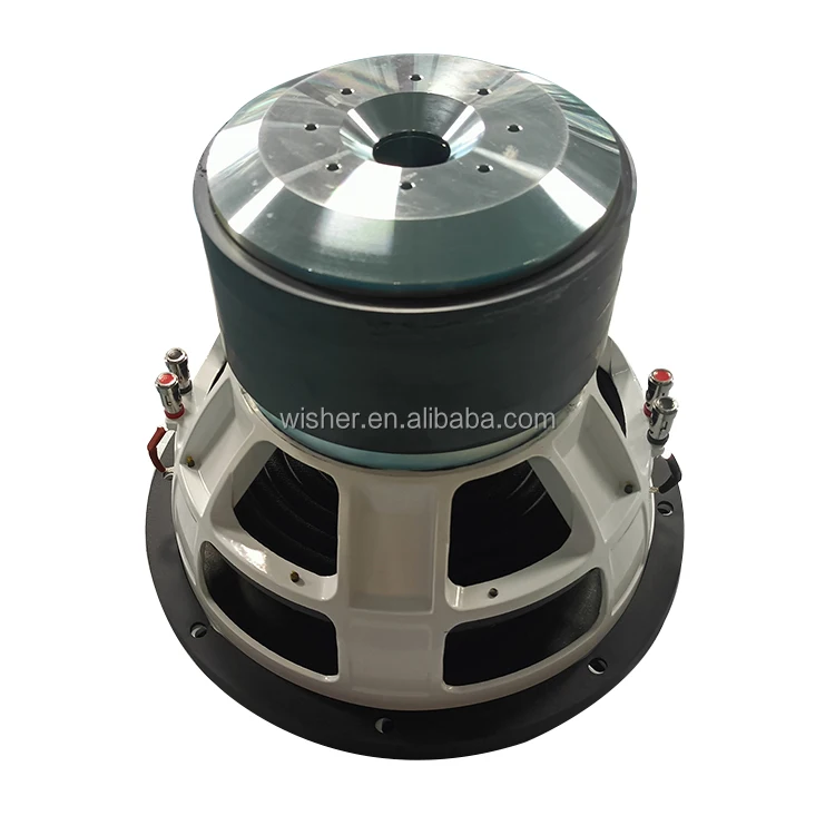 4+4ohm 3500W Car Audio Subwoofer - Big Foam Edge Double Magnet