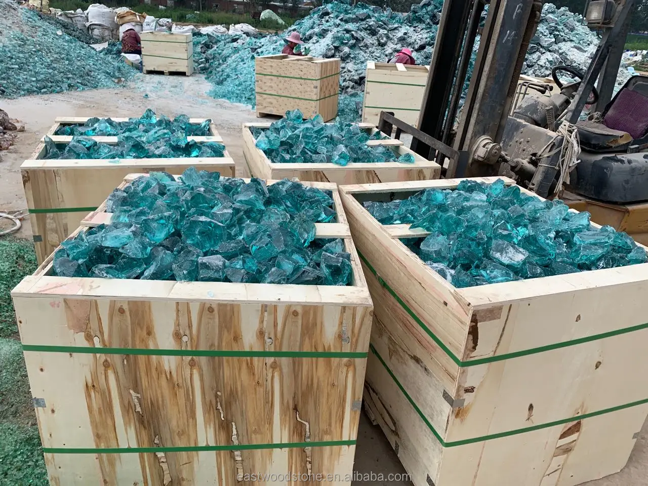 Super Large Outdoor Courtyard Glowing Decorative Glass Blocks - Buy Hot ...