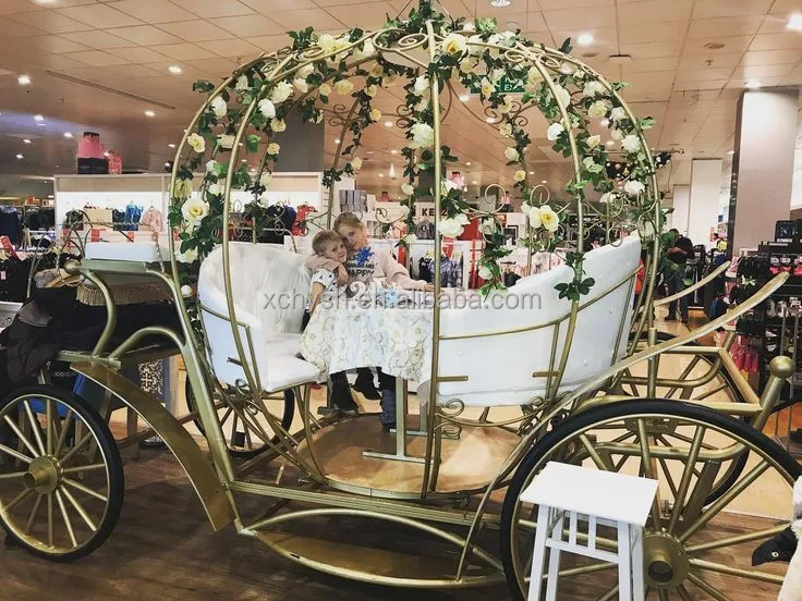 Royal Princess Cinderella Bugg/golden Wedding Horse Carriage ...