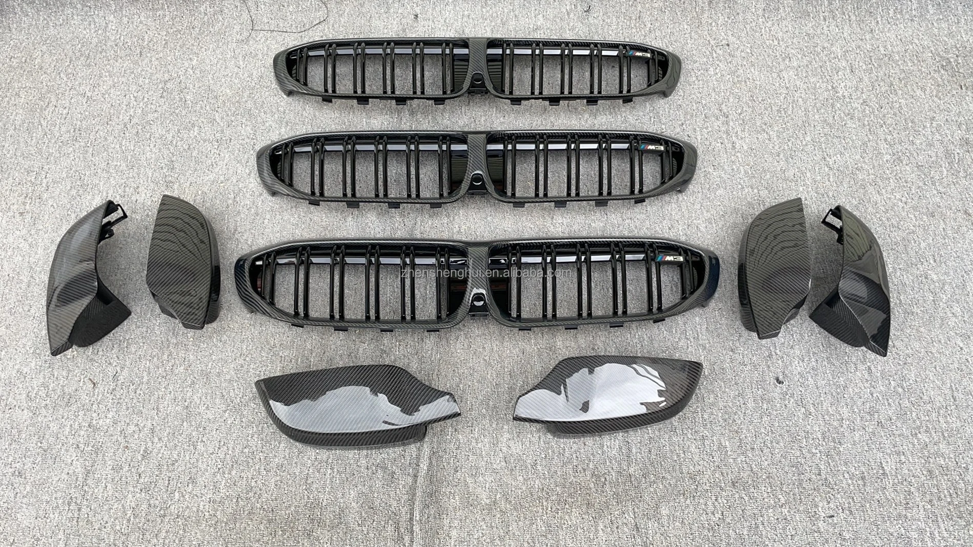 Carbon Fiber Front Grille for BMW G20 3 Series 330i 340i