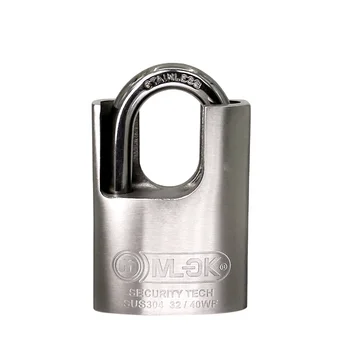 Mok Stainless Steel Small Padlocks Anti-theft Waterproof Lock Master ...