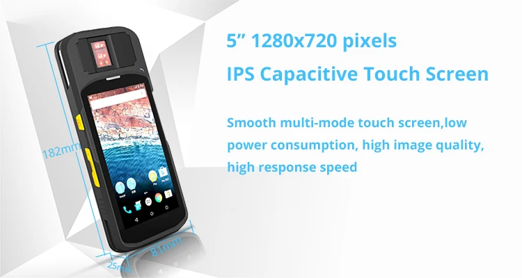 Ekemp Fbi-certified H5 Biometric Handheld Terminal For Multi-modal ...