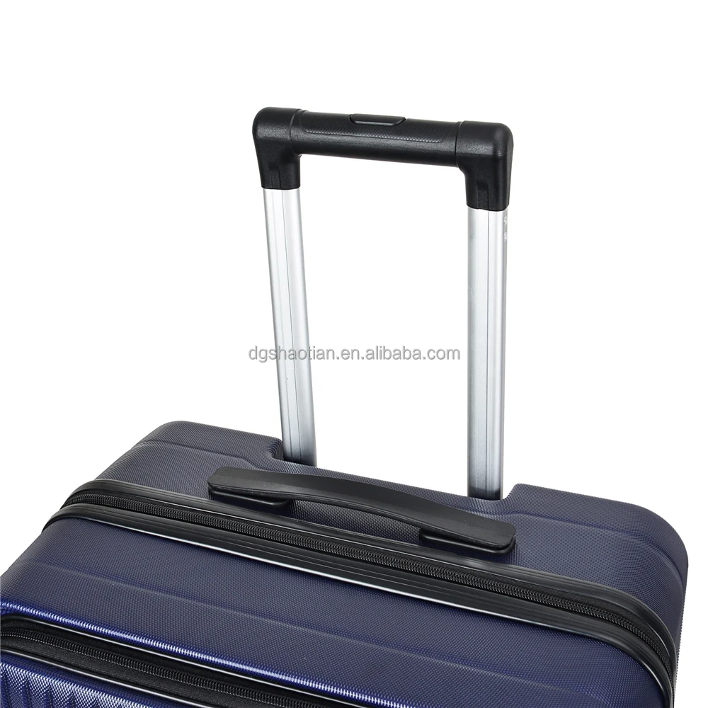 Pc Front Opening Suitcase 3 Piece Trolley Luggage Set Expandable Zipper ...