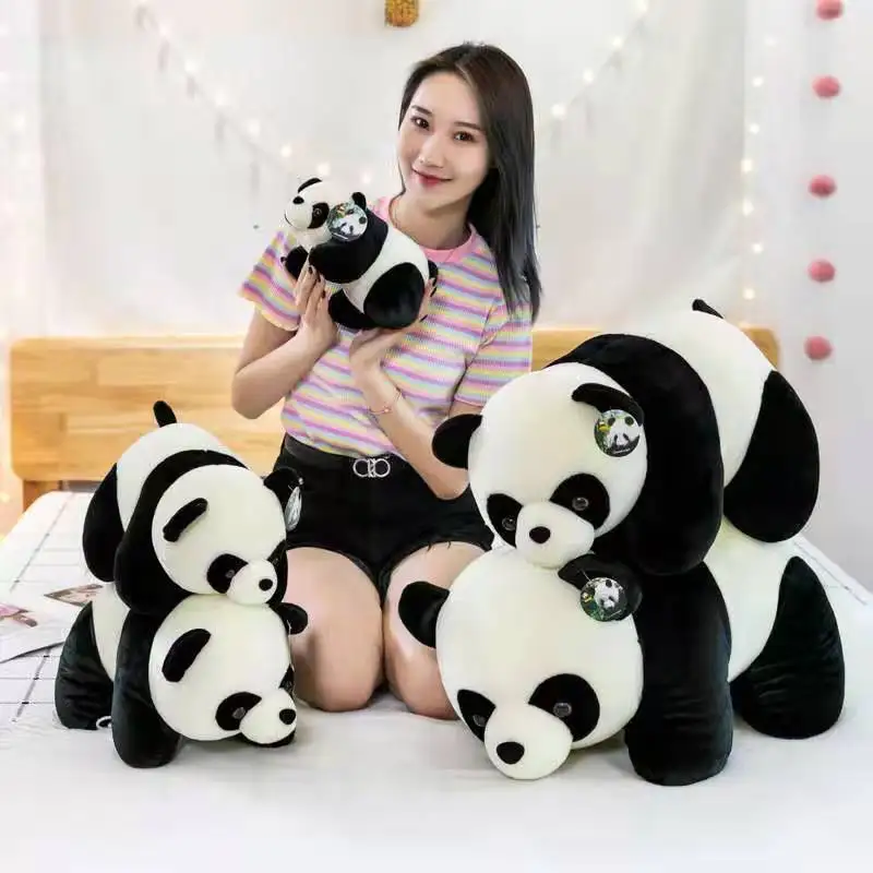 Cute Panda Peluche Toys - Soft Stuffed Animal Plush
