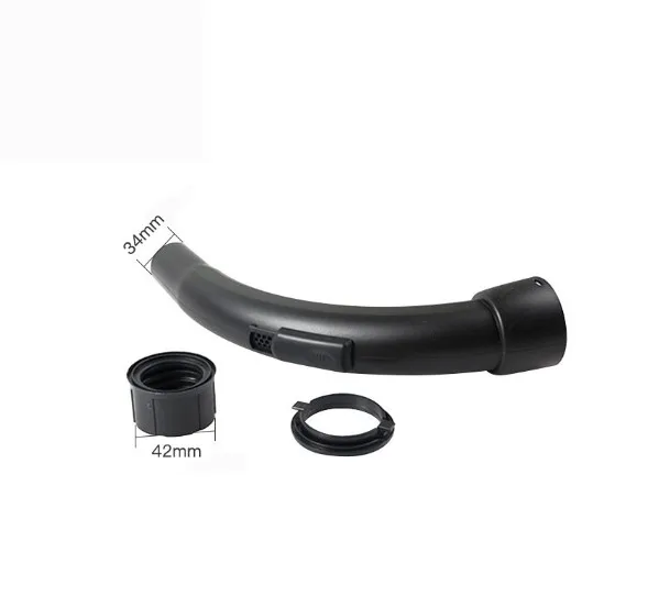 Universal Vacuum Cleaner Hose End Part Bend Bent Handle Tube Wand Set ...