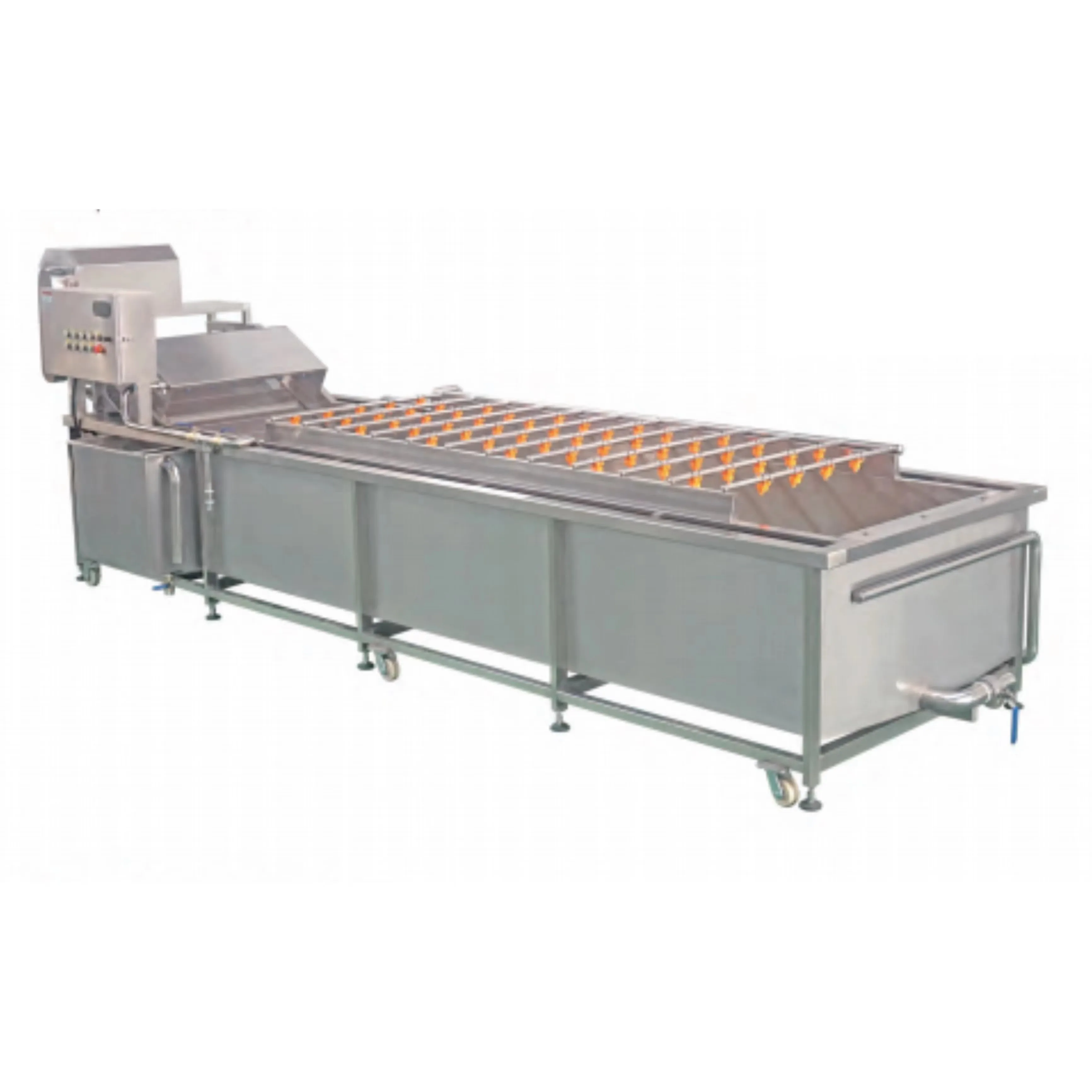 Commercial Automatic Ultrasonic Ozone Bubble Banana Cleaner Leafy ...