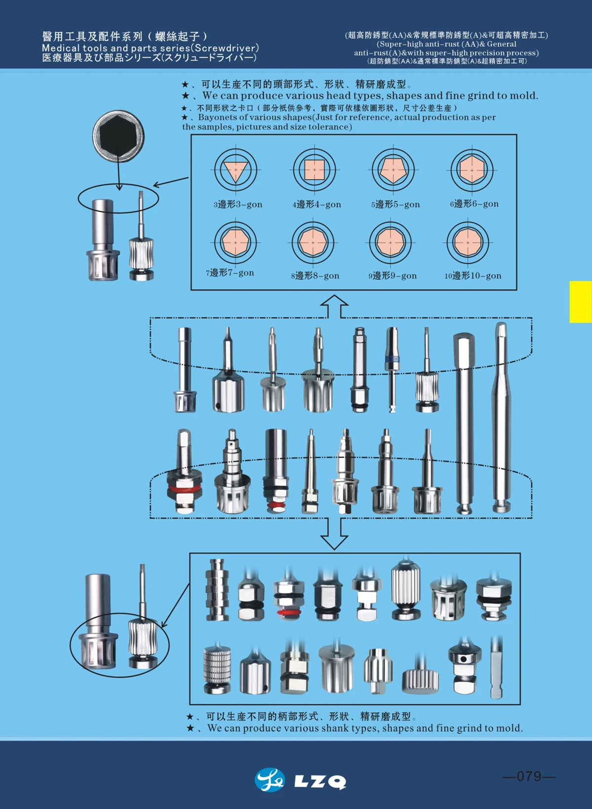 Ratchet Stepped Screw Implant Driver Dental Implant Driver Kit Square ...