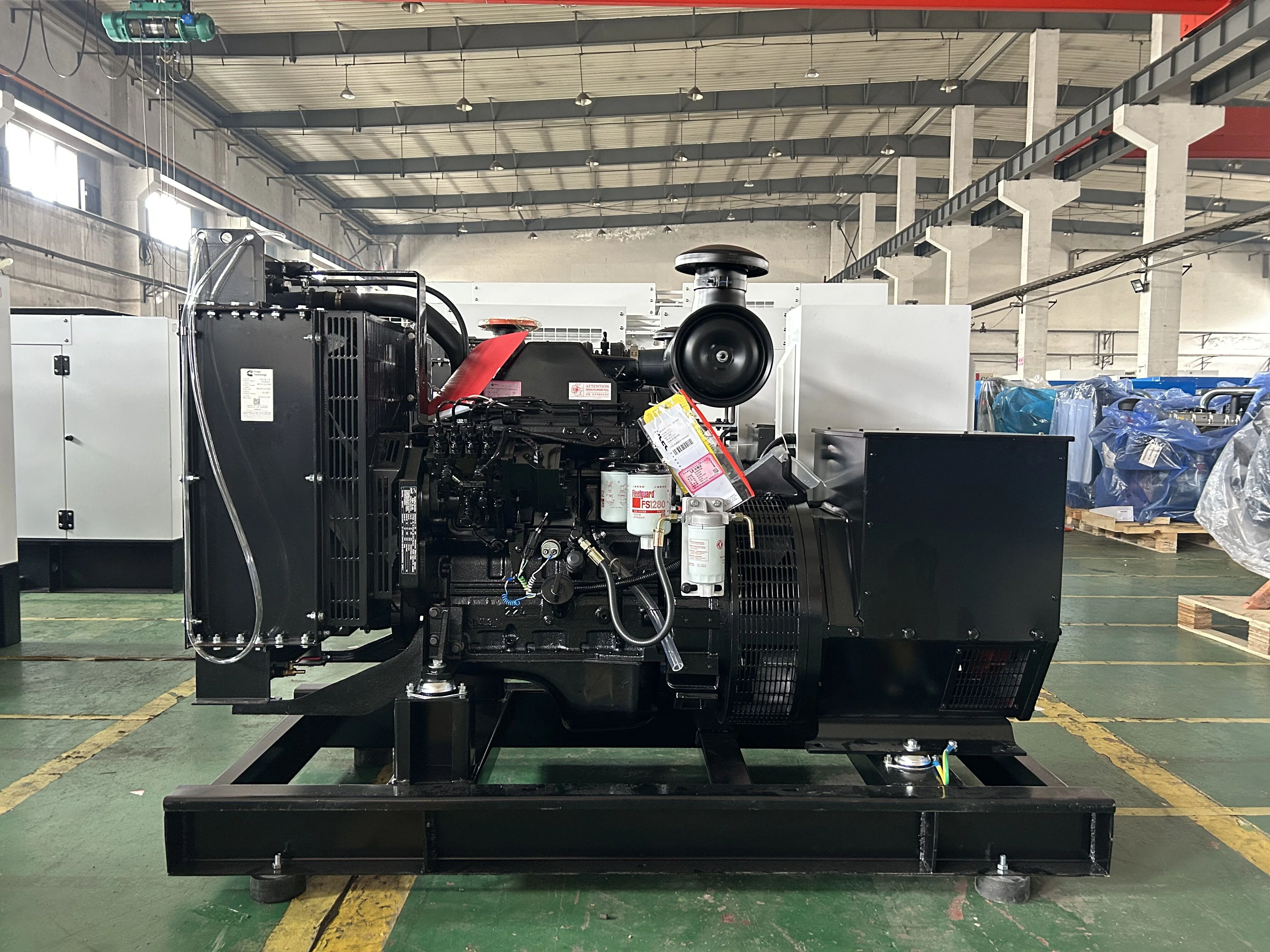 The diesel Generator Set with Cummins Engine 4B3.9-G2 25kw 30KVA 22kw ...