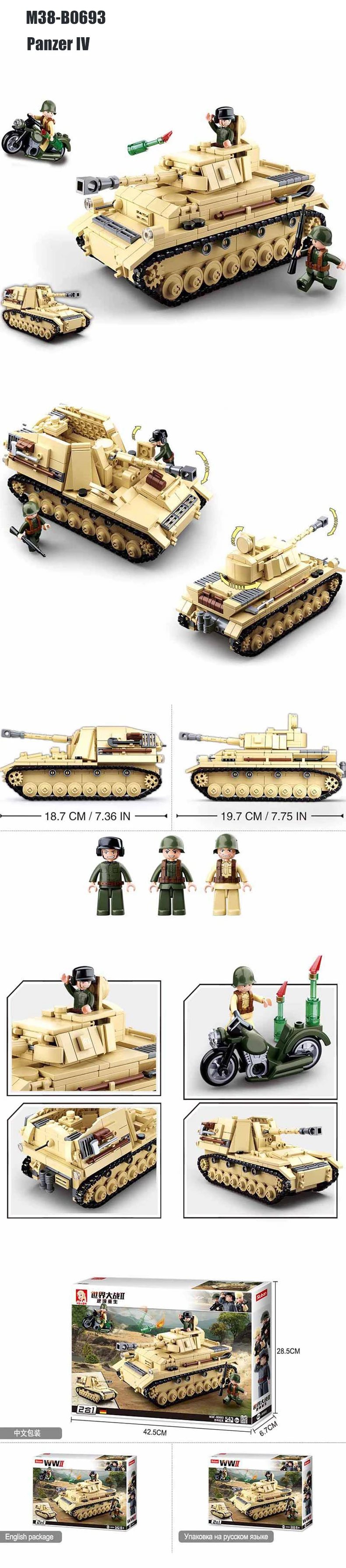 Sluban M38 Military Army Weapon Series Building Blocks