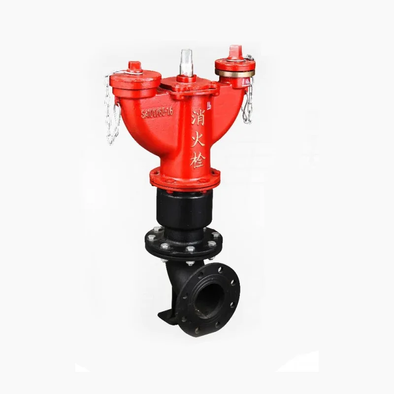 Iron Pillar Hydrant Valve 3 Way Fire Hydrant With Competitive Price For ...