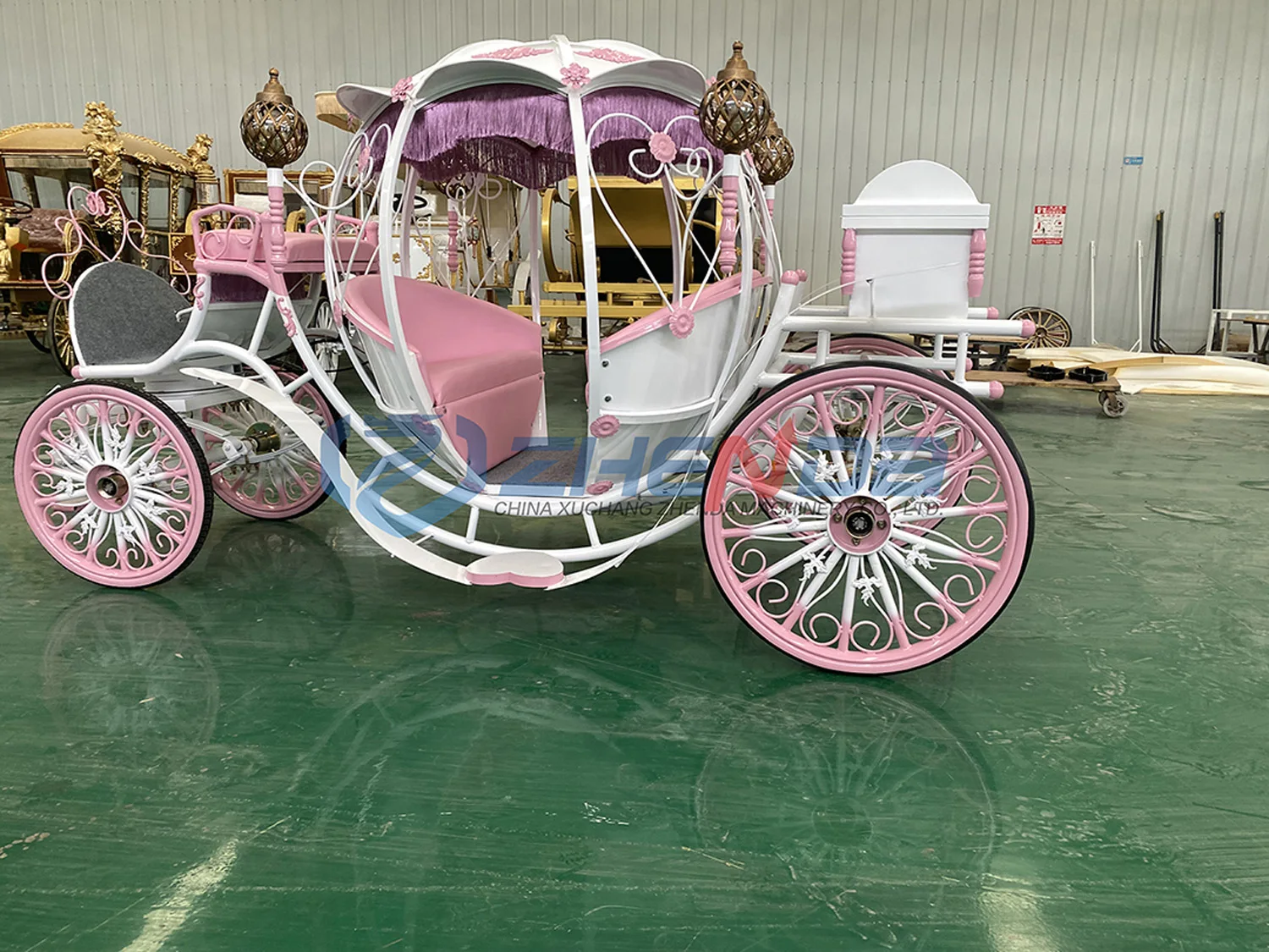 Beautiful Cinderella Cart For Wedding/upumpkin Horse Drawn Wagon ...