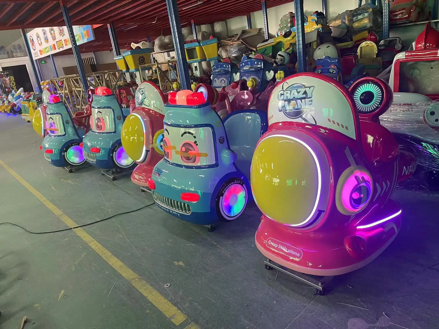 Game Center Children Kiddy Rides Electronic Coin Operated Amusement 3d ...