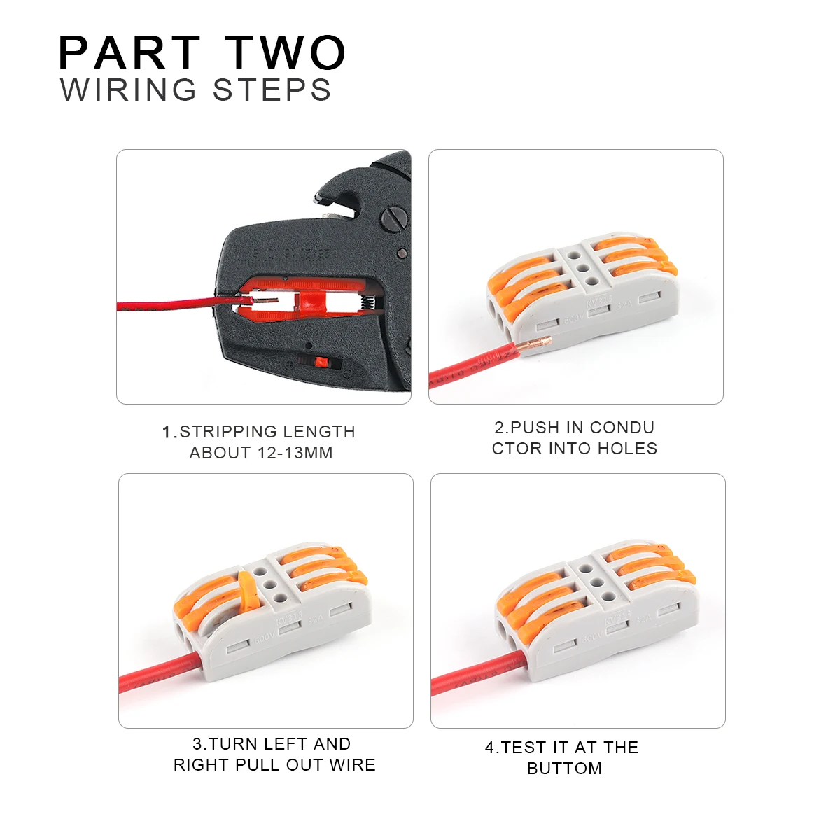 Fast Connectors Mini Compact Led Electric Universal Cable Wire ...