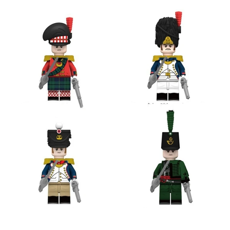 Block Britain Infantry Soldier Royal Navy Sailor French Fusilier ...