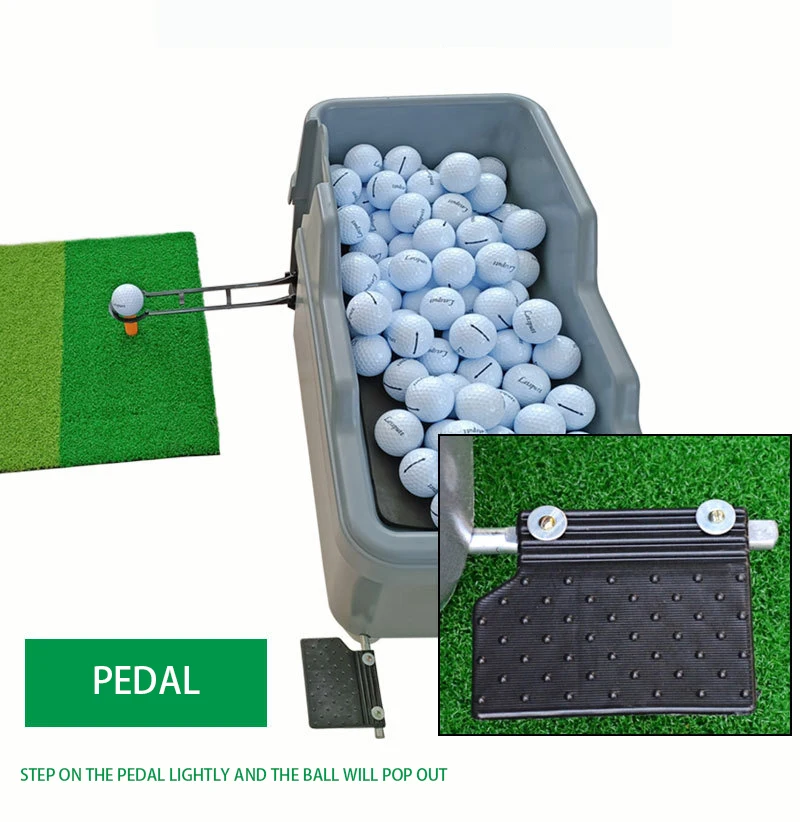 Patented Semi-Automatic Ball Dispenser - Golf Ball Machine