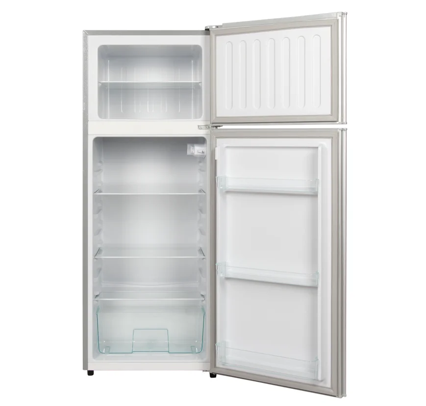 210L Double Door Refrigerators Top Freeze up Freezer Down Refrigerator ...