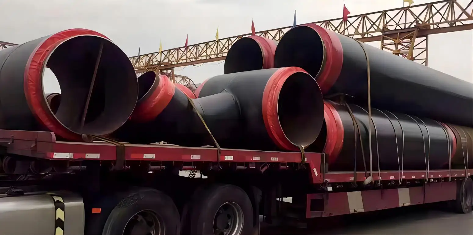 Hdpe Jacket Pre-insulated Polyethylene Pipe Underground Insulation ...