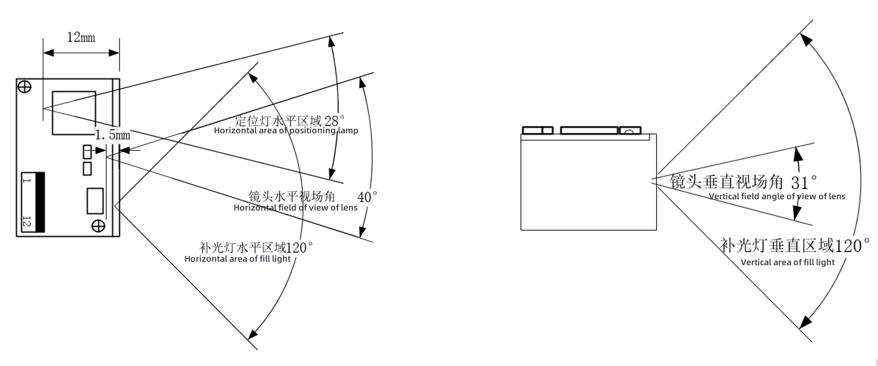 Embedded 1d 2d Barcode Scanner Module Cmos Barcode Scanner Module With Rs232 Usb Interface Buy