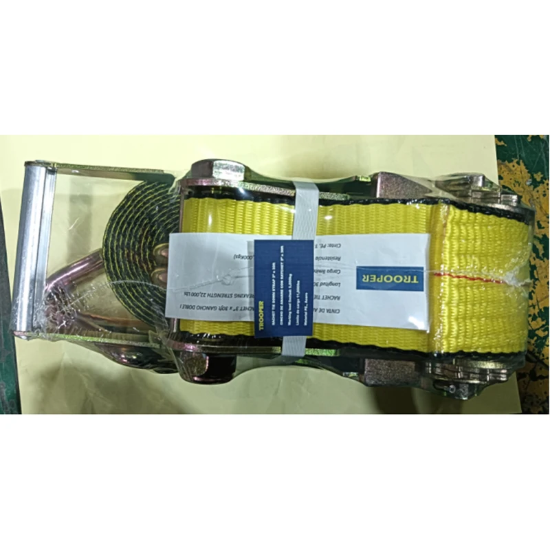 Heavy Duty Webbing Lashing Strap Rope 2 inch 5 ton custom logo printing ...