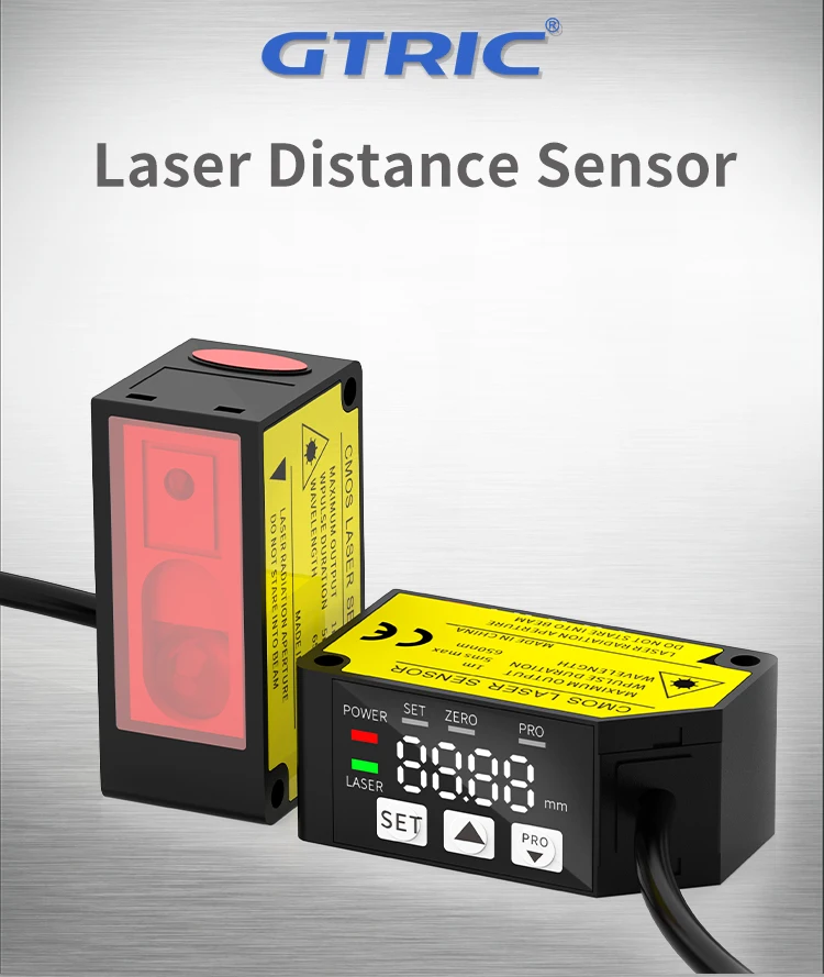 GTRIC CMOS Type Photoelectric Displacement Switch - 0.01mm Accuracy