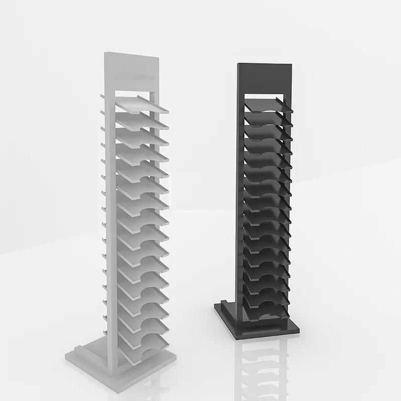 Modern Design Simple Standing Display Rack For Quartz Stone Granite ...