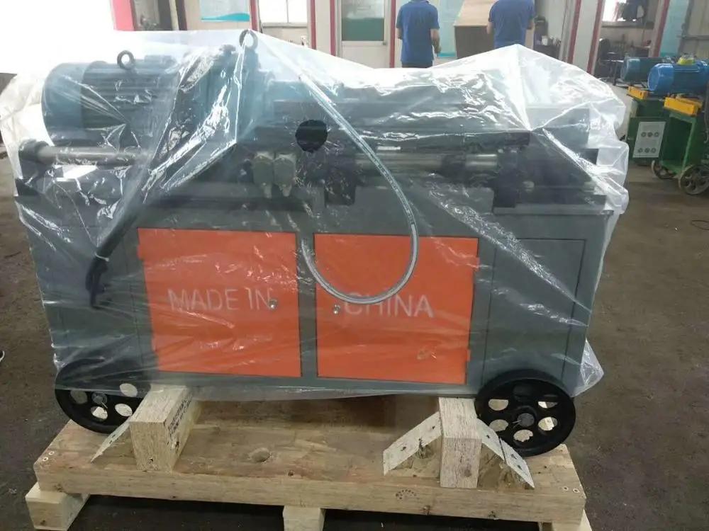 Mechanical Rod Rebar Rib Stripped Parallel Thread Rolling Machine Steel ...