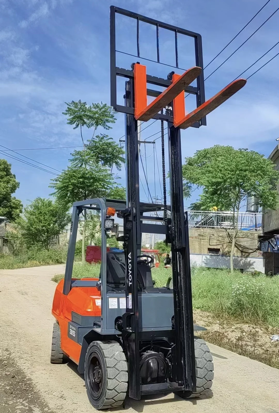 Used Mini Toyota FD35 Forklift in Good Condition With Bearing Core ...