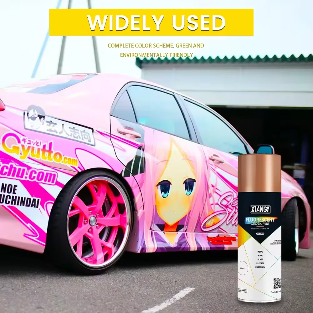 Xiangy Aerosol Fluorescent Spray Paint Color Paint - Buy Fluorescent ...