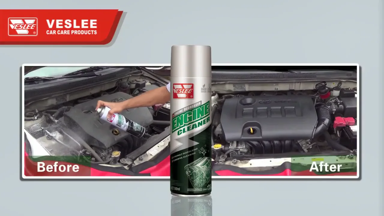 Quickly Dissolving Oil Stains Carbon Remover Spray Engine Wash Liquid ...