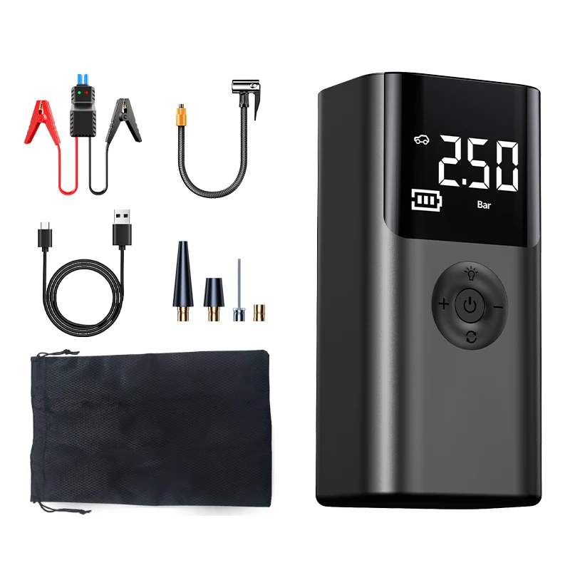Alibaba.com: 2025 New Portable Rechargeable Jump Starter with Mini ...