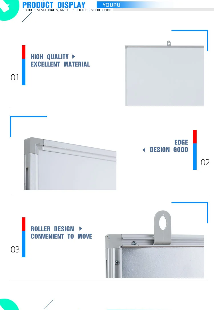 Aluminum Frame Magnetic Whiteboard For Class - Buy Easy To Clean And ...