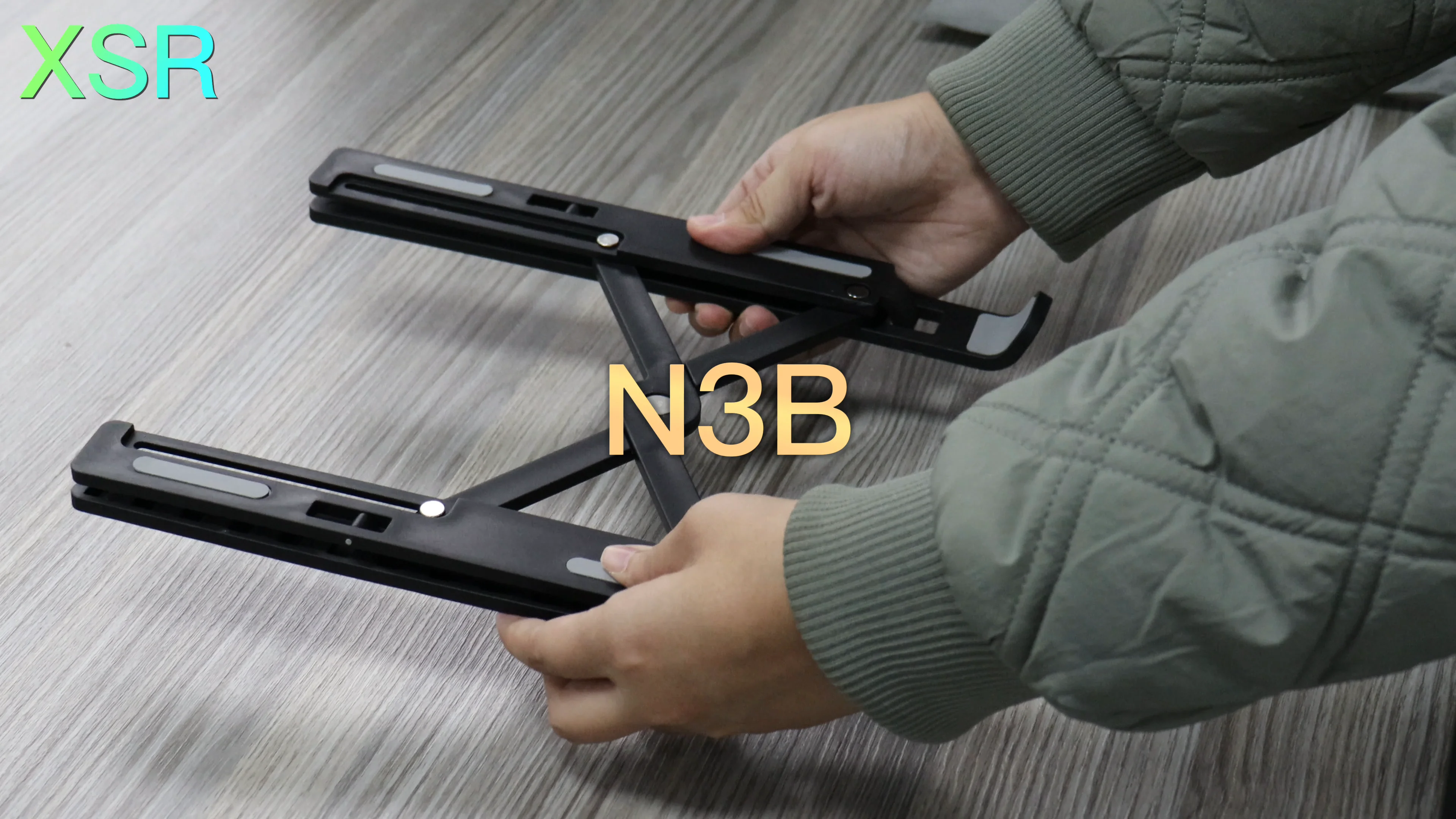 Portable Desktop Plastic Ergonomic Foldable Notebook Holder Riser ...