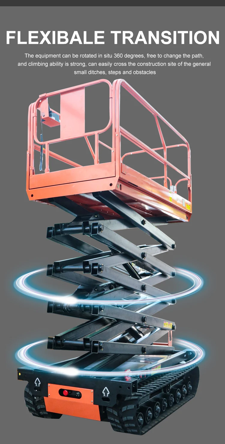 Free Fast Delivery Sizer Lift Hydraulic Crawler Scissor Lift 200kg ...