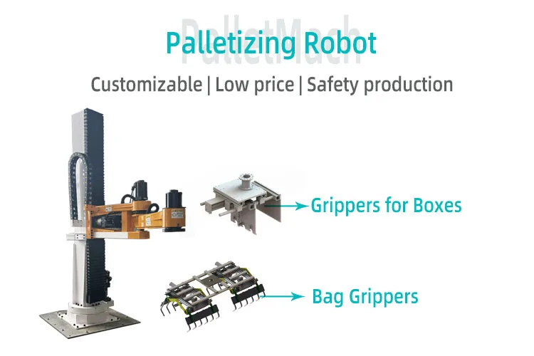 High Speed Industrial Palletizing Robots for Boxes