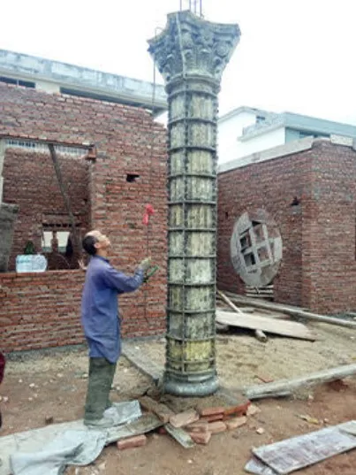 Roman Pillars Column Molds - Durable and Artistic Veneer