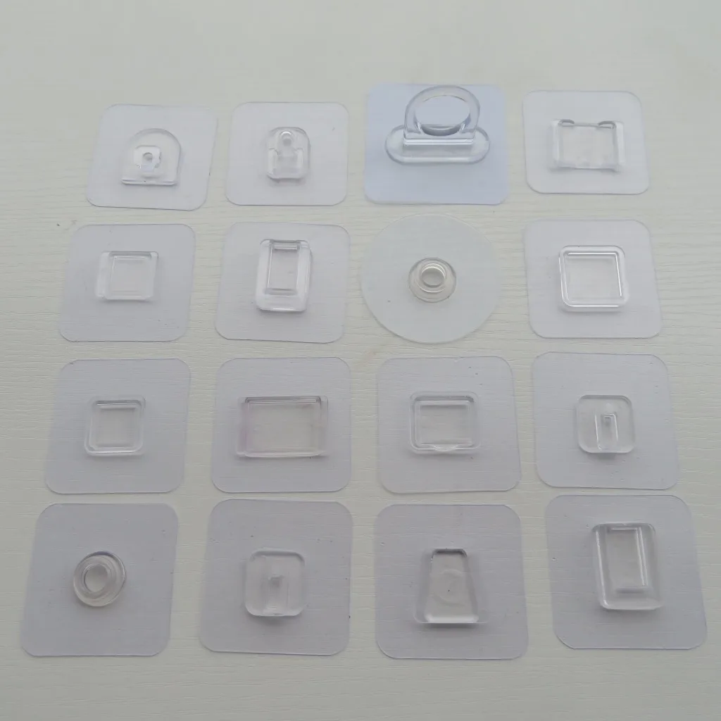 Transparent Seamless Hook Accessories Overall U-shaped Cable Card Coat ...