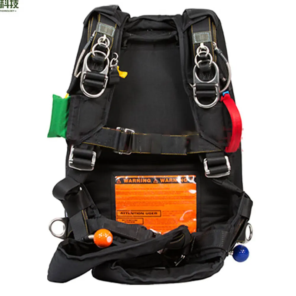 Micro Sigma Tandem Parachute System With Spectra Backup Parachute ...