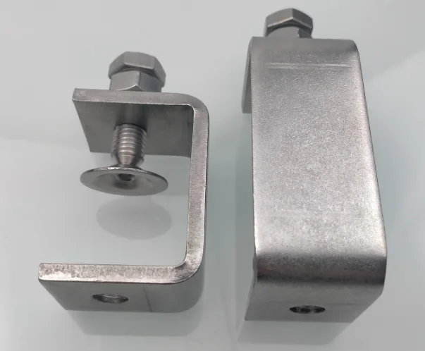 304 Stainless Steel Adjustable C Channel Beam Clamps