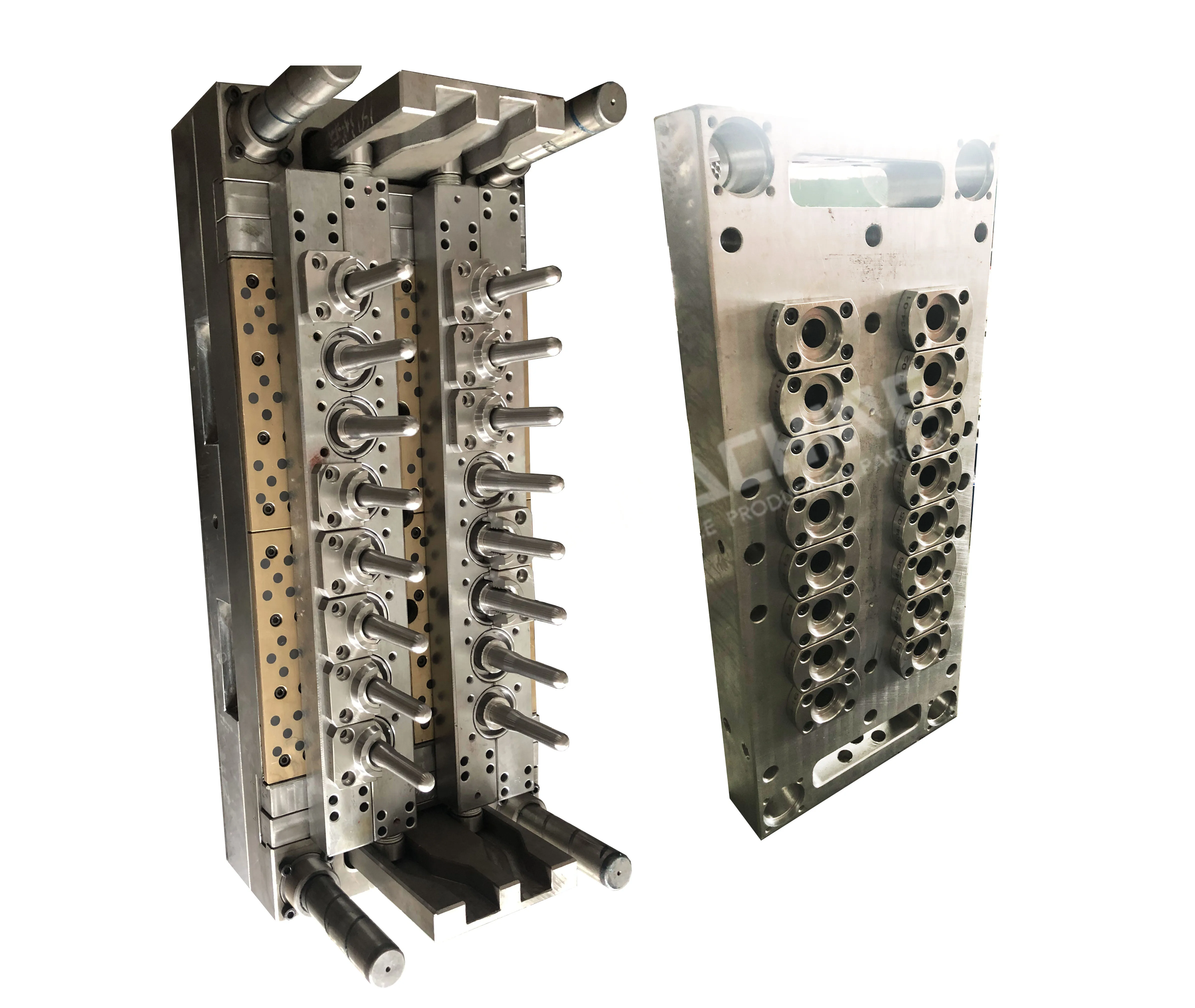 4 Cavity 6 Cavity 8 Cavity Injection Machine Molds PET Preform Mold ...