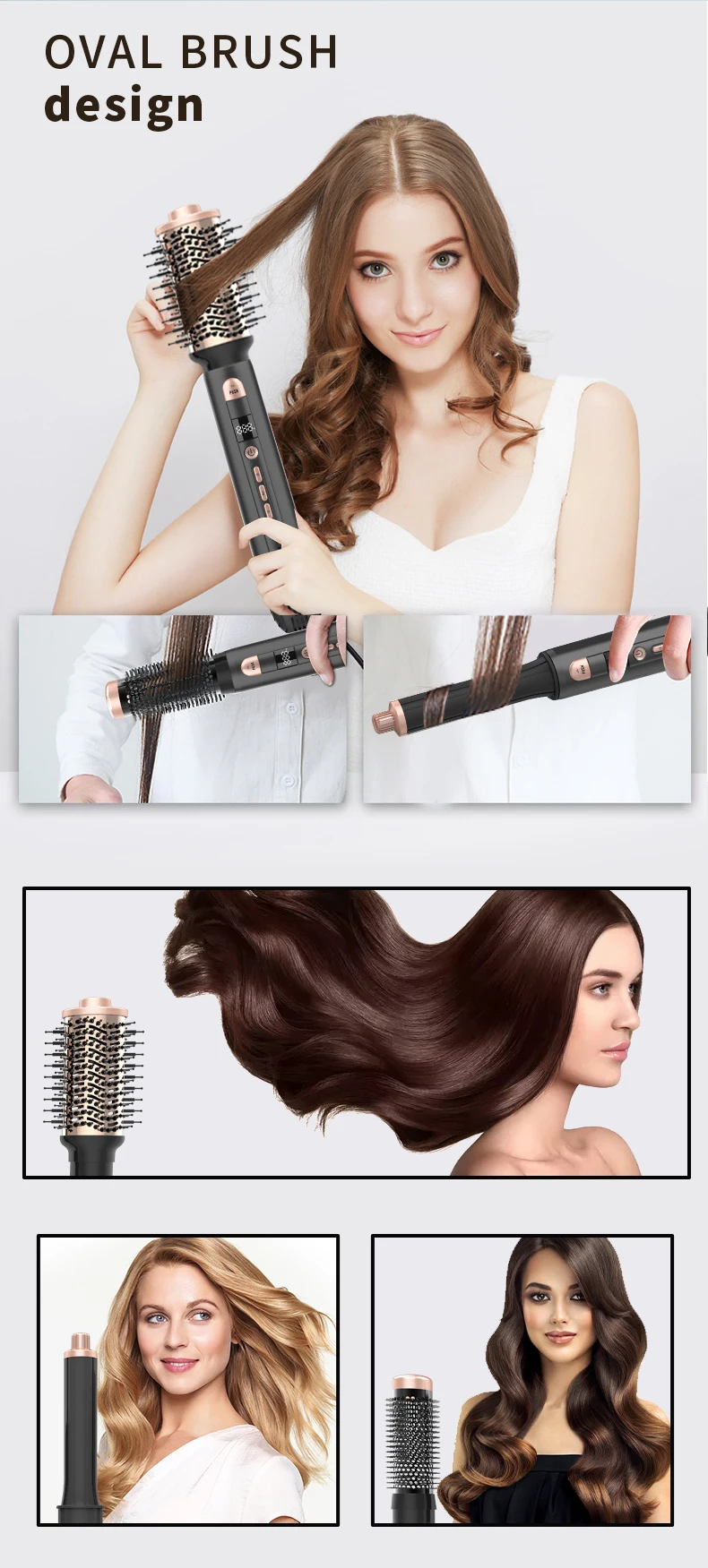 BLDC Brushless Multi Styler 1200W - Curl, Straighten, Dry