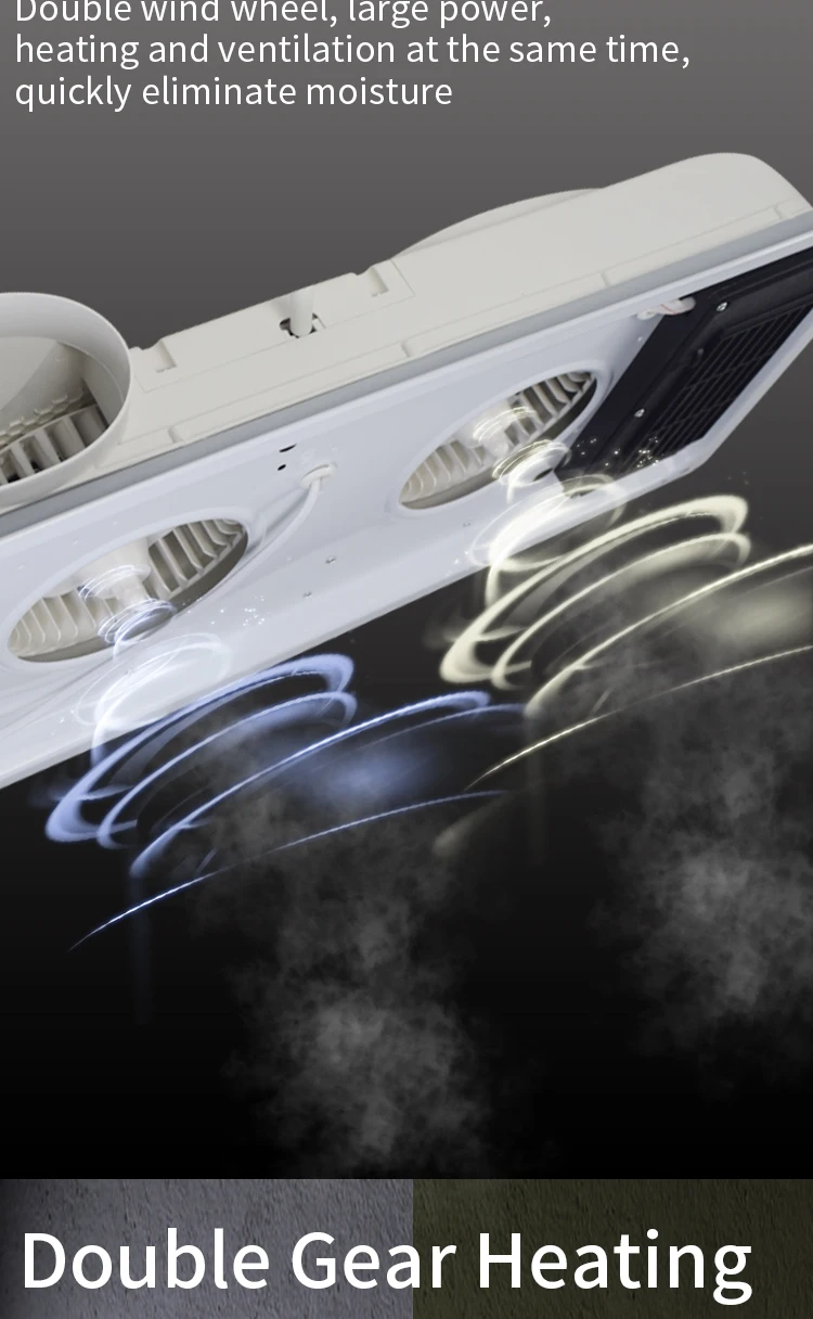 Integrated Ceiling Wind Heating Bath Lamp - Smart & Efficient