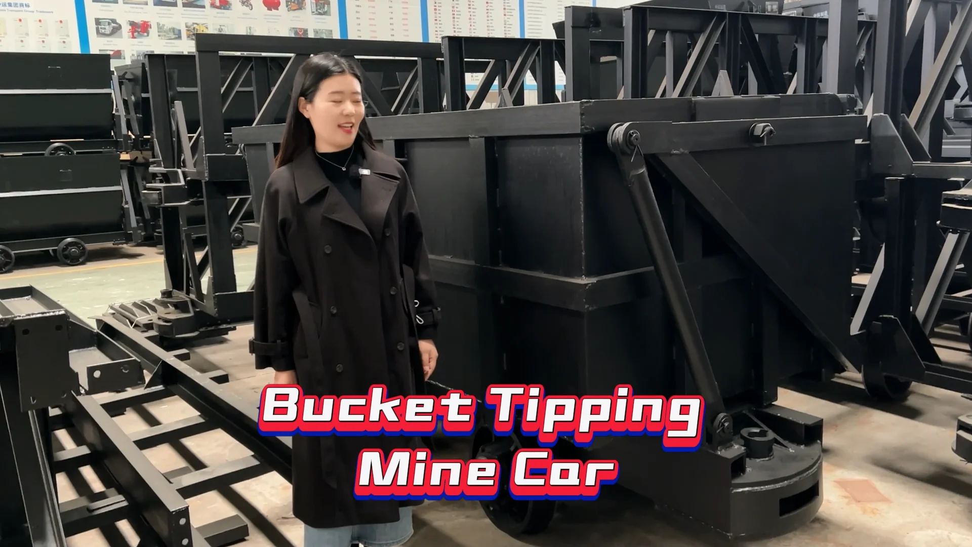 Unilateral-bent Side Dump Mine Car For Tunnel Ore Transport In Tunnel ...