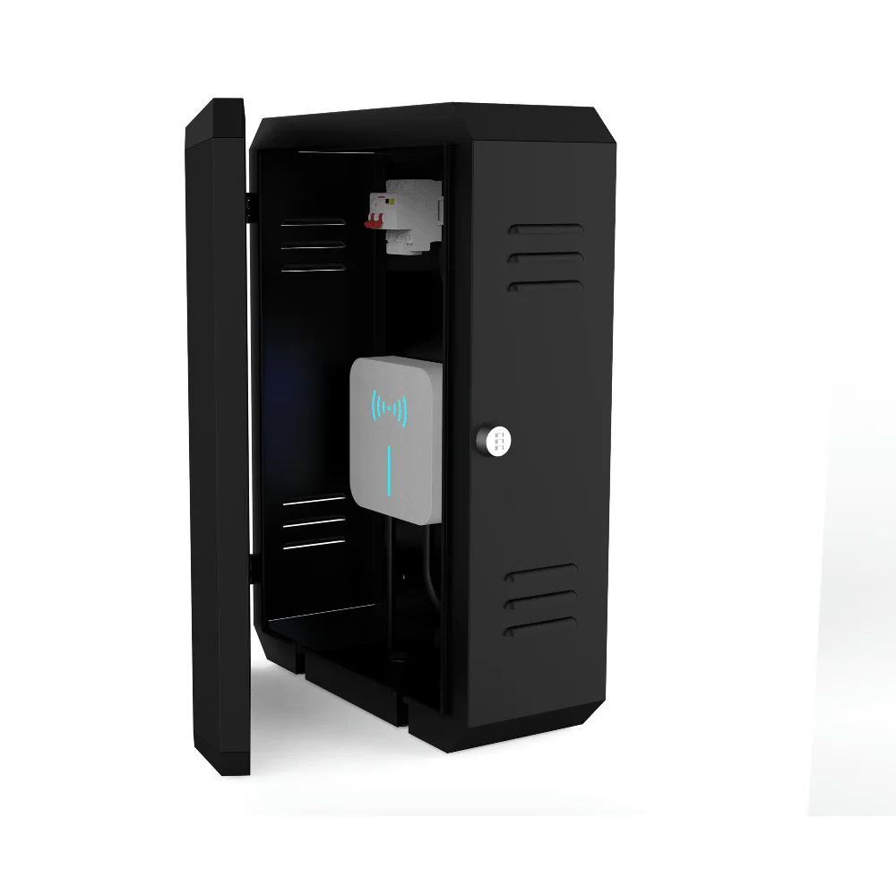 Condition Outdoor Wall Mounted Metal Enclosure Ev Car Charger ...