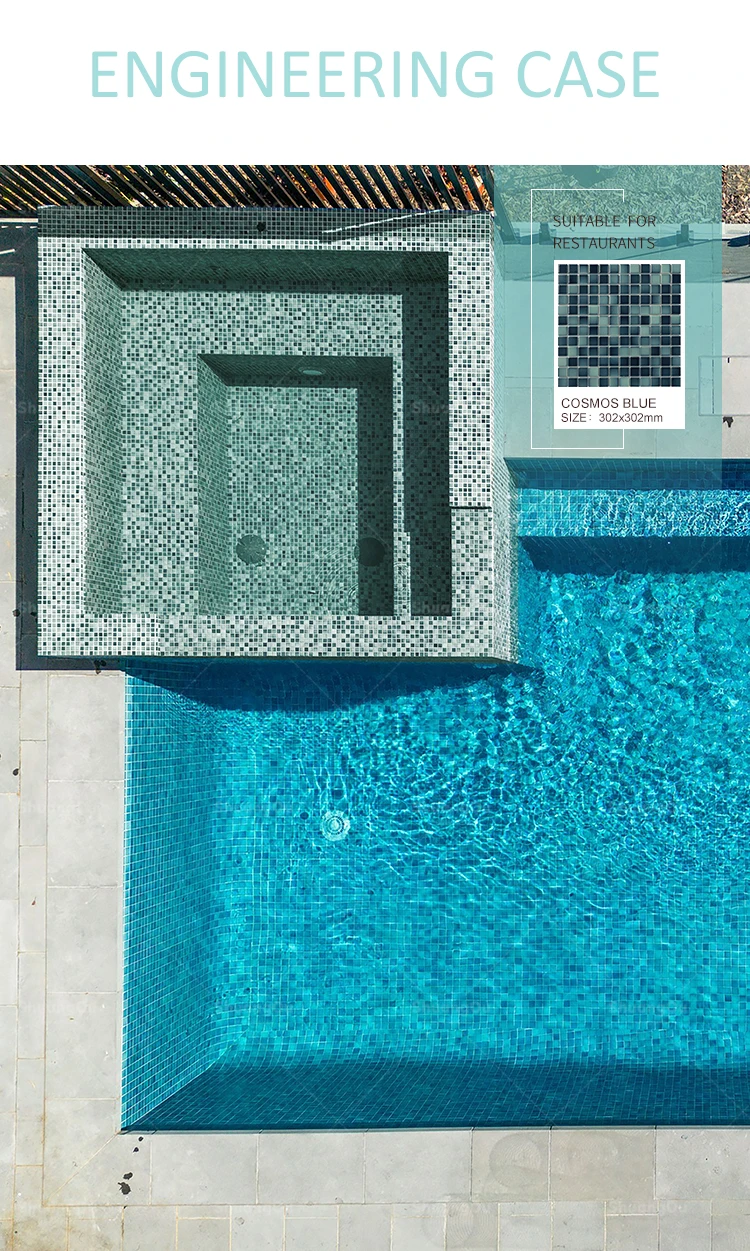 Brown Ceramic Tiles Porcelain Mosaic Tile For Swimming Pool Decoration ...