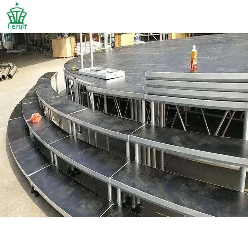 Hot Sale Customization Round Circle Stage Truss Podium For Wedding ...