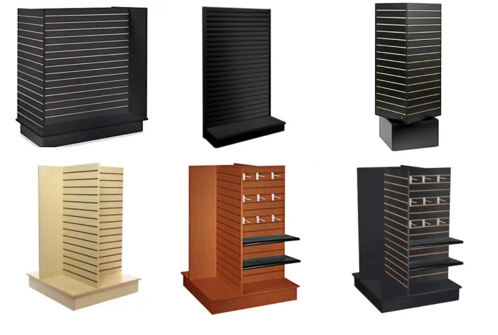 Wall Panel Display Store Fixtures High Quality Slatwall Mdf Panels MDF ...