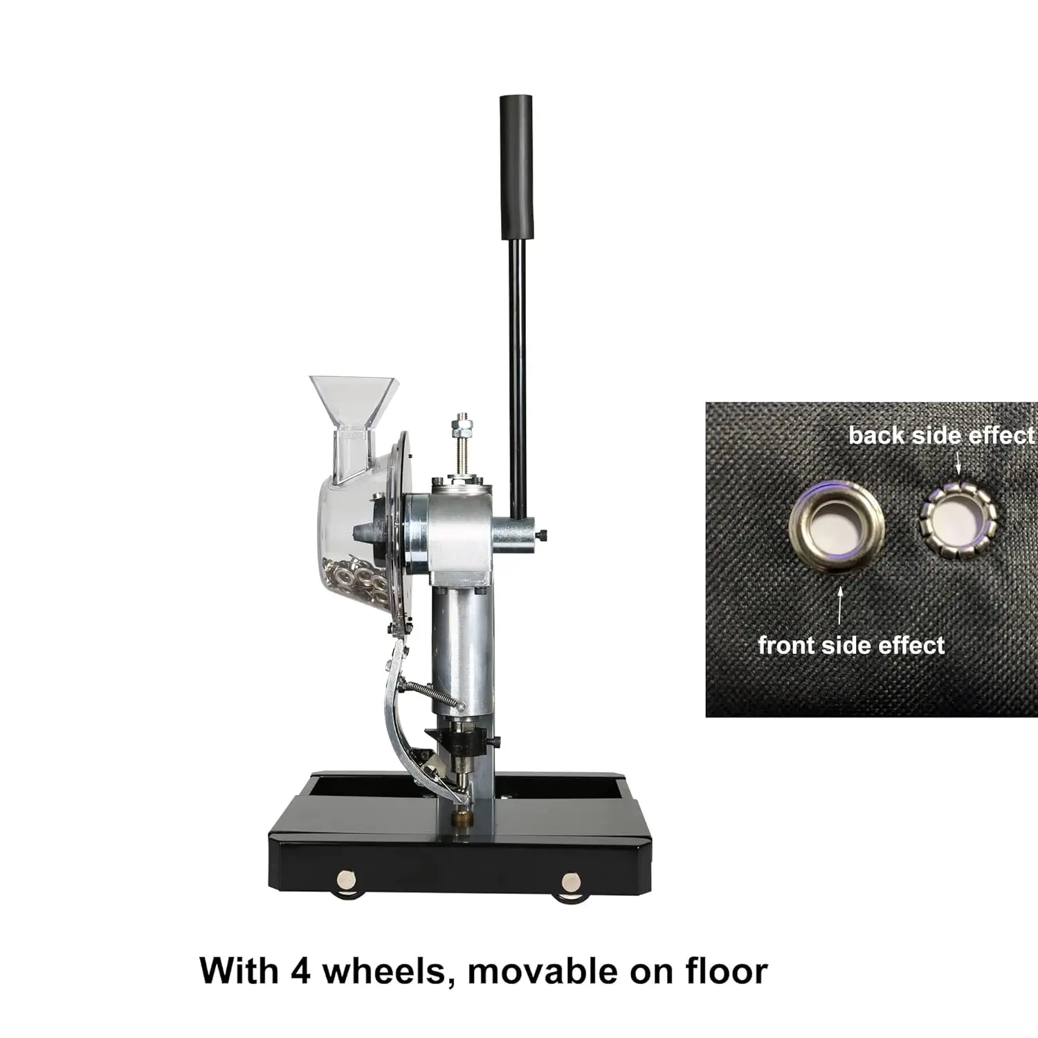 Manual Eyelet Hole Punching Machine - Energy Saving & Durable