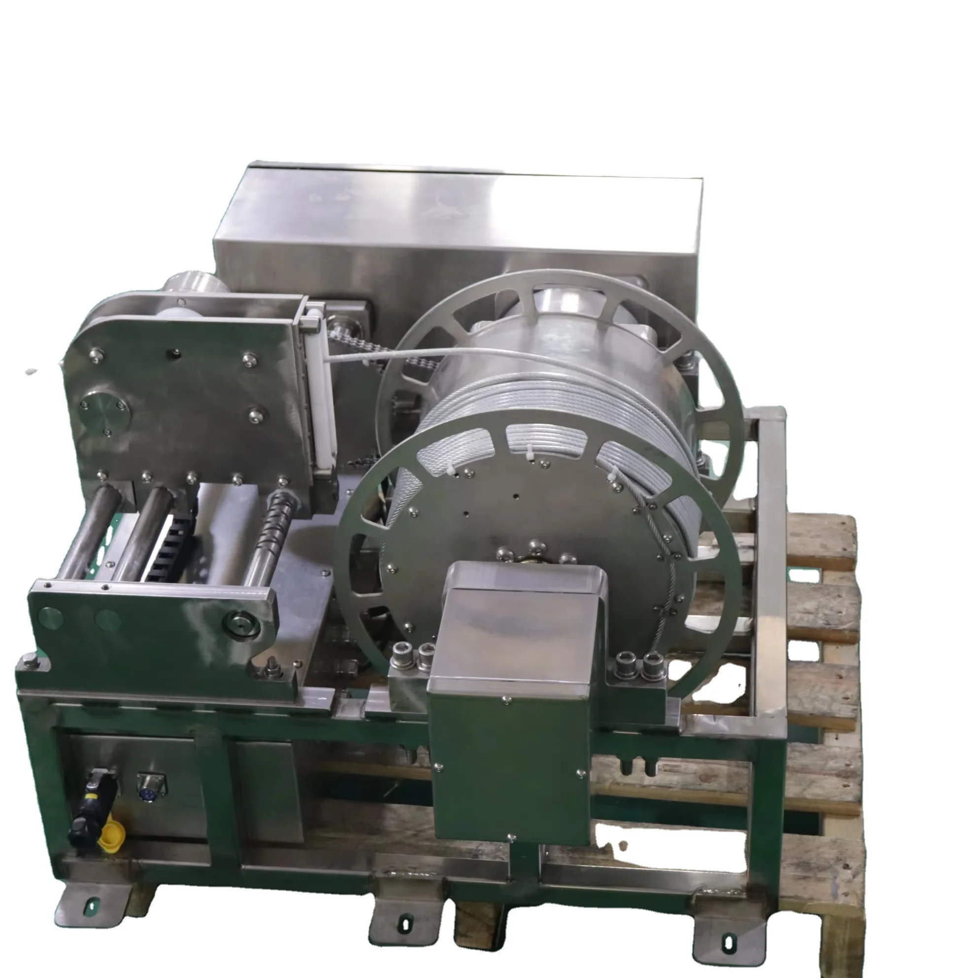 Electric Rov Cable Reel SS316 Motor Power Electric Rov Winch for Marine ...