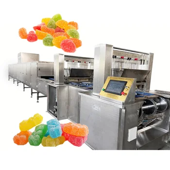 300kg/hour Automatic Gummy Jelly Candy Manufacturing Equipment With ...